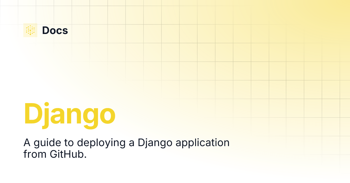 Django | Docs