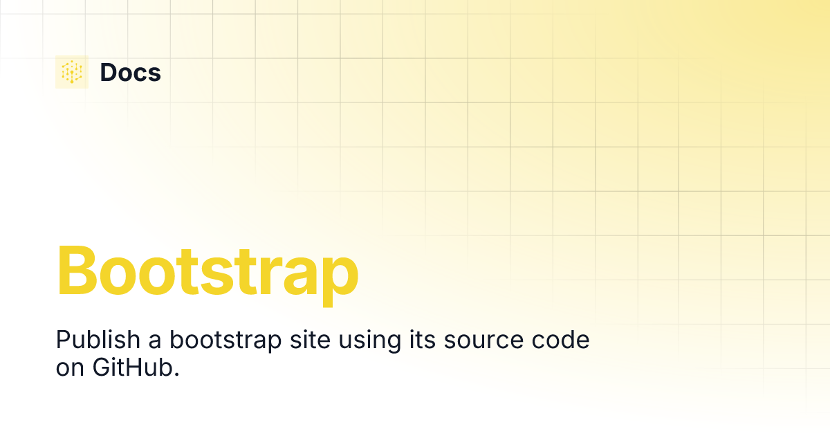 Bootstrap | Docs
